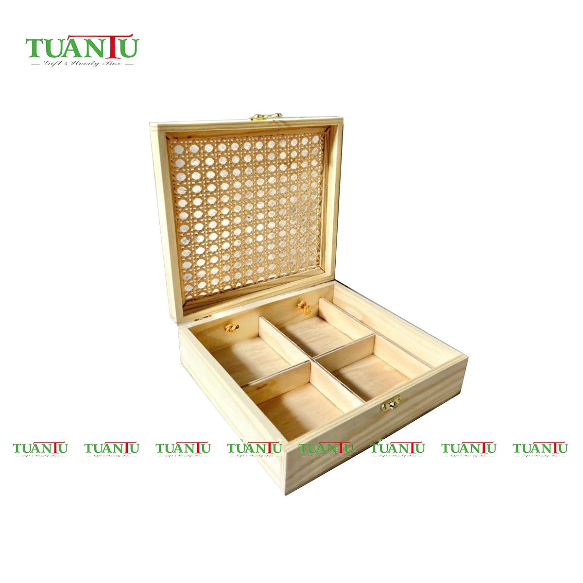 Hộp bánh trung thu 4 bánh HBTT04