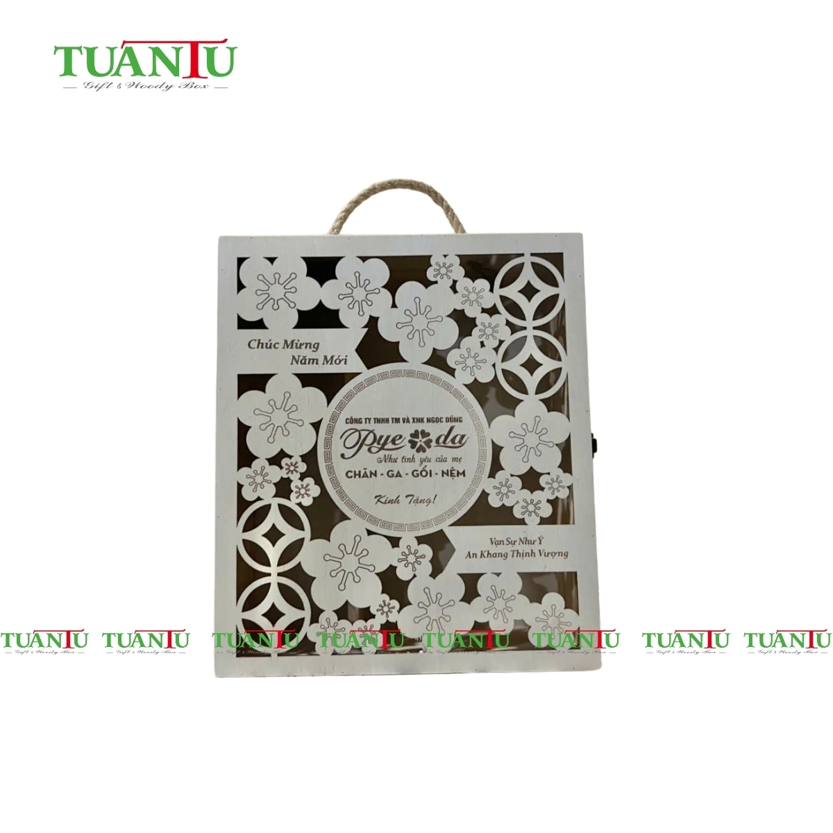 Hộp quà Tết sản xuất theo yêu cầu 1